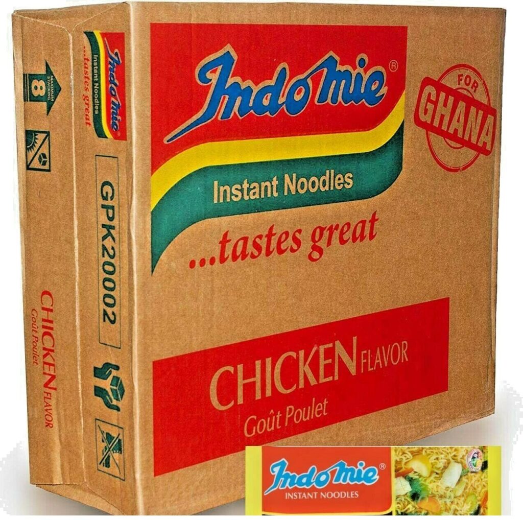 Nigerian Indomie noodle Onion Chicken - 40 x 70gm box